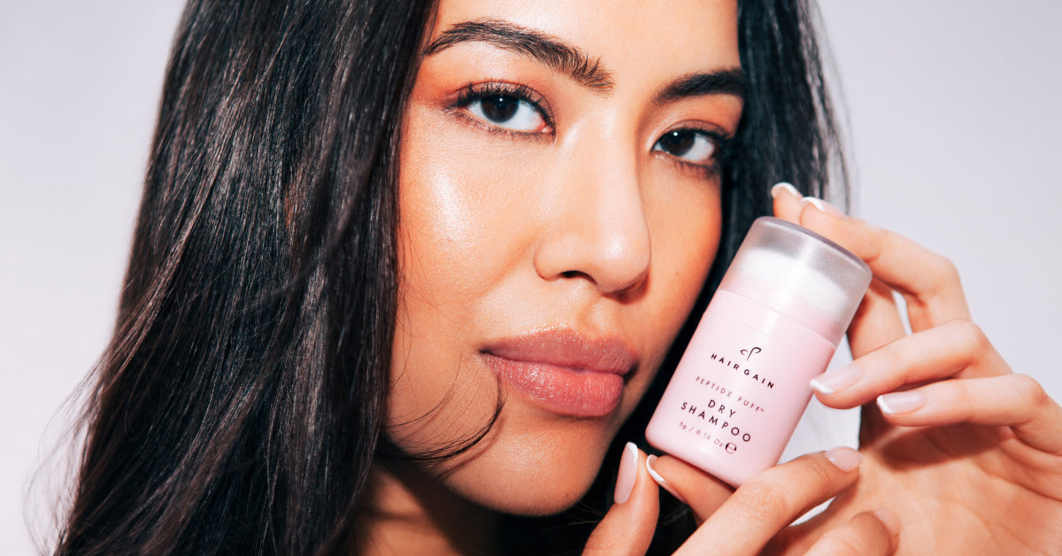 Peptide Puff Dry Shampoo: Now With 100% More Puff! - Hair Gain Now