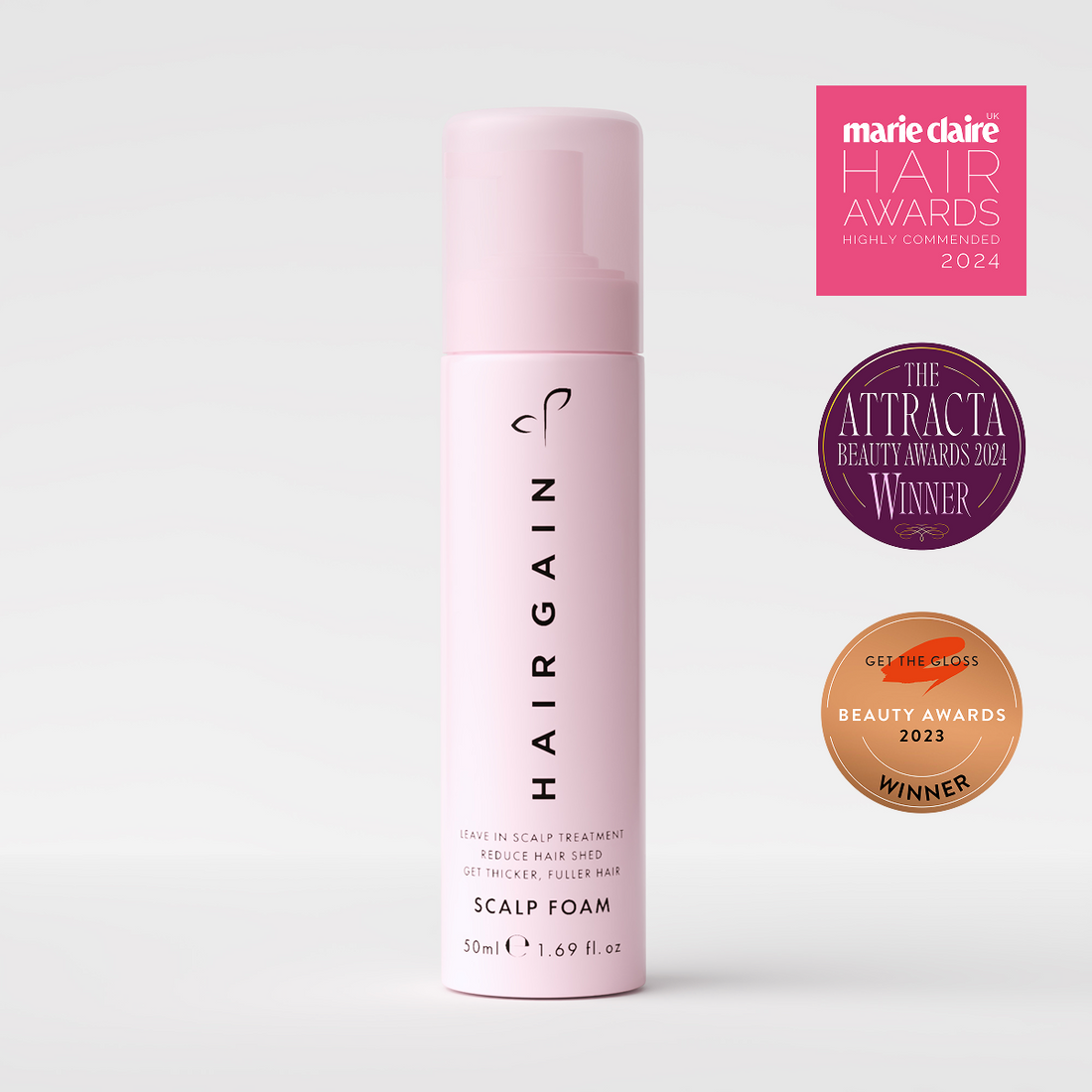 Hair Gain Scalp Foam - Hair Gain Now